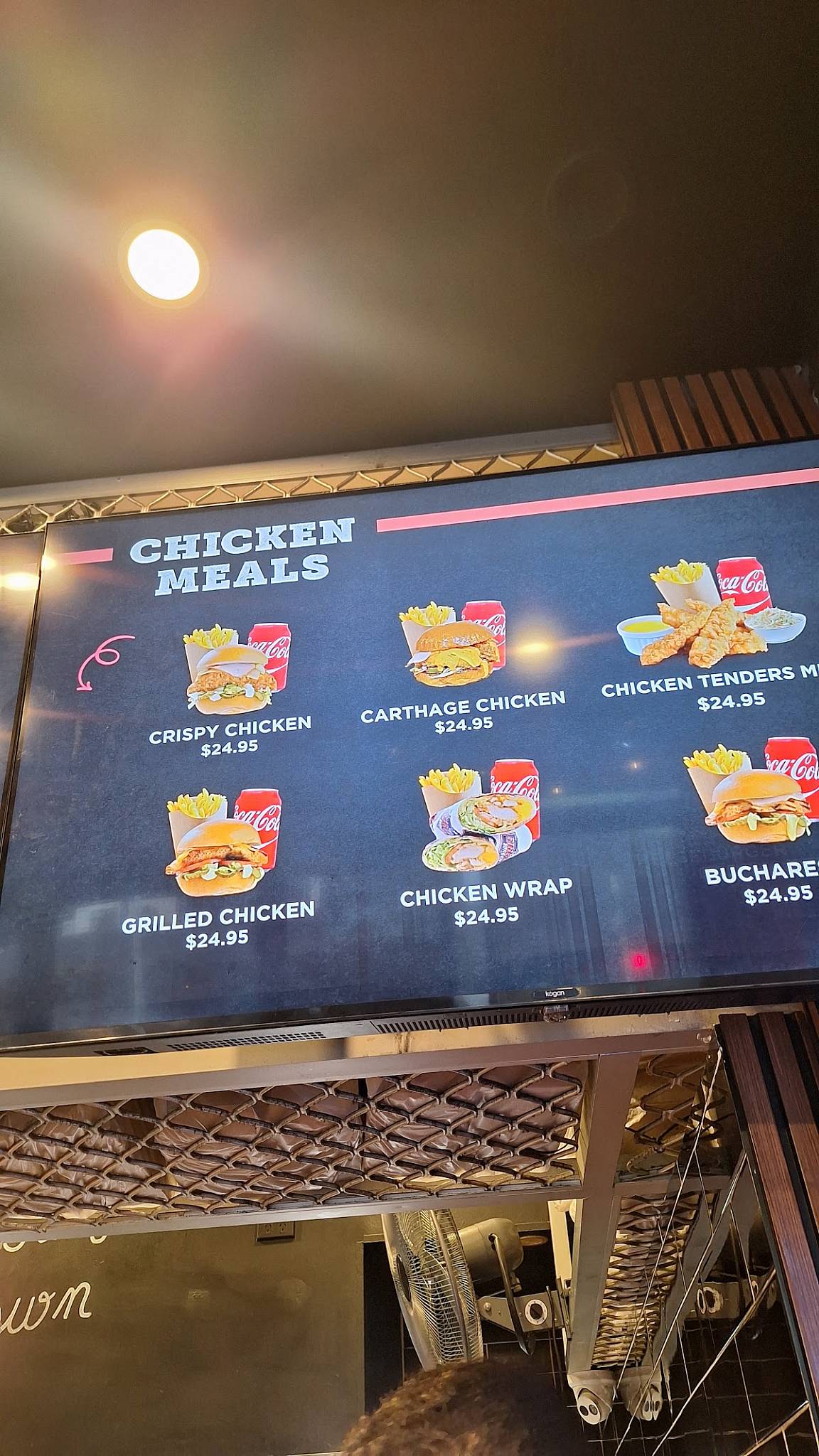Menu at FireFly Burger Bankstown restaurant, Bankstown