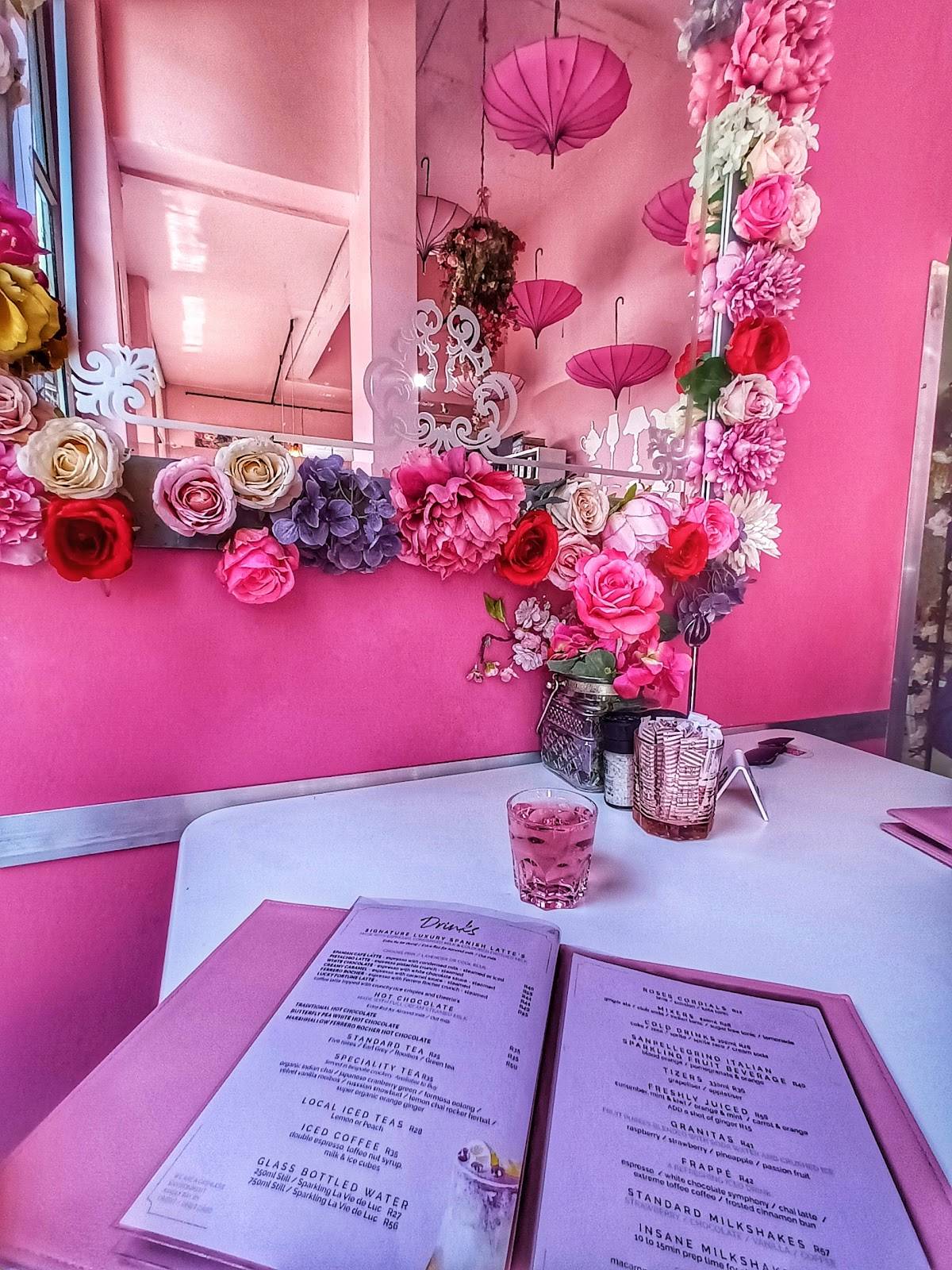 Menu at Goddess Cafe Waterkloof, Pretoria