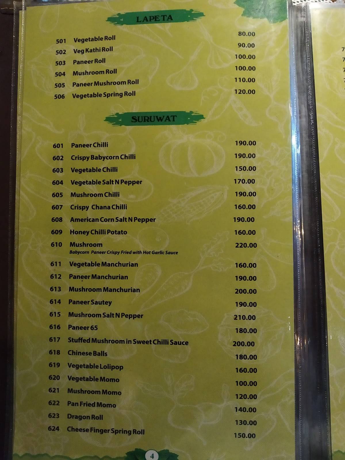 Menu at Gokul Restaurant, Ranchi, Kanke Rd