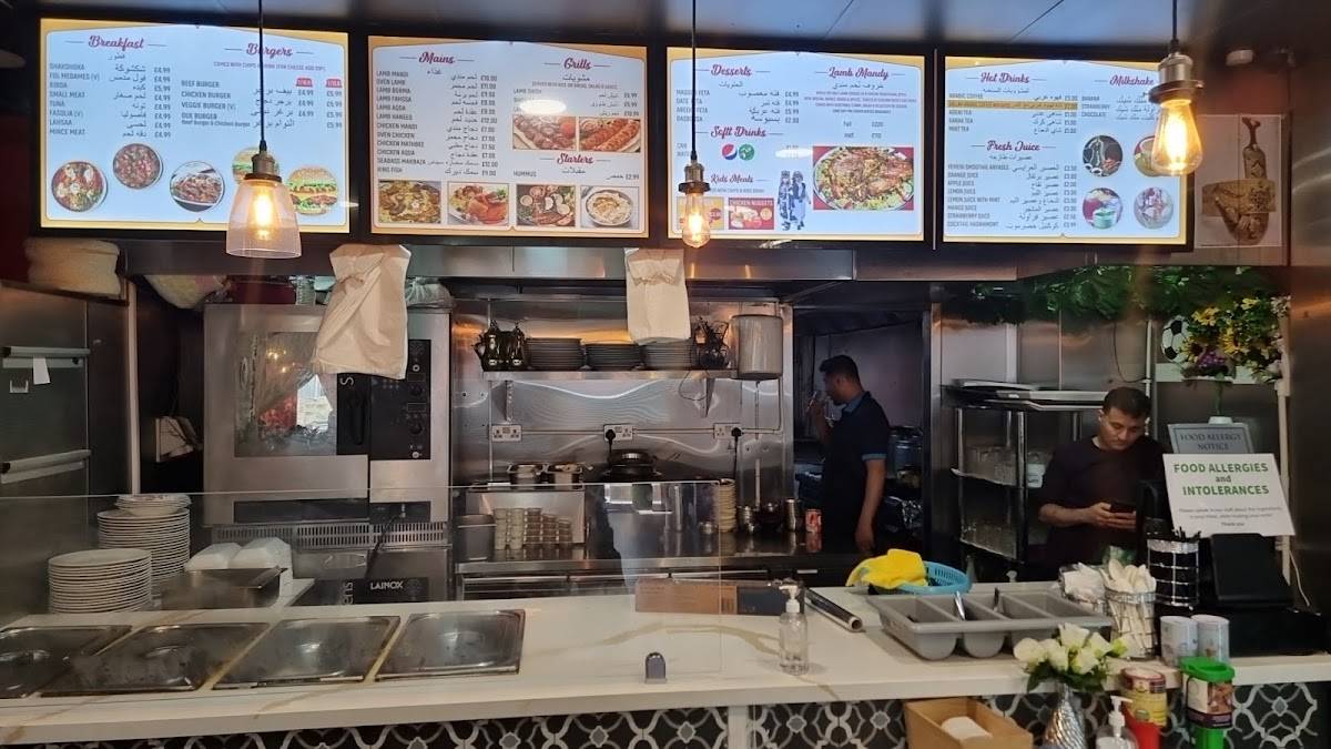 Menu at HADRAMOWT restaurant, Cardiff