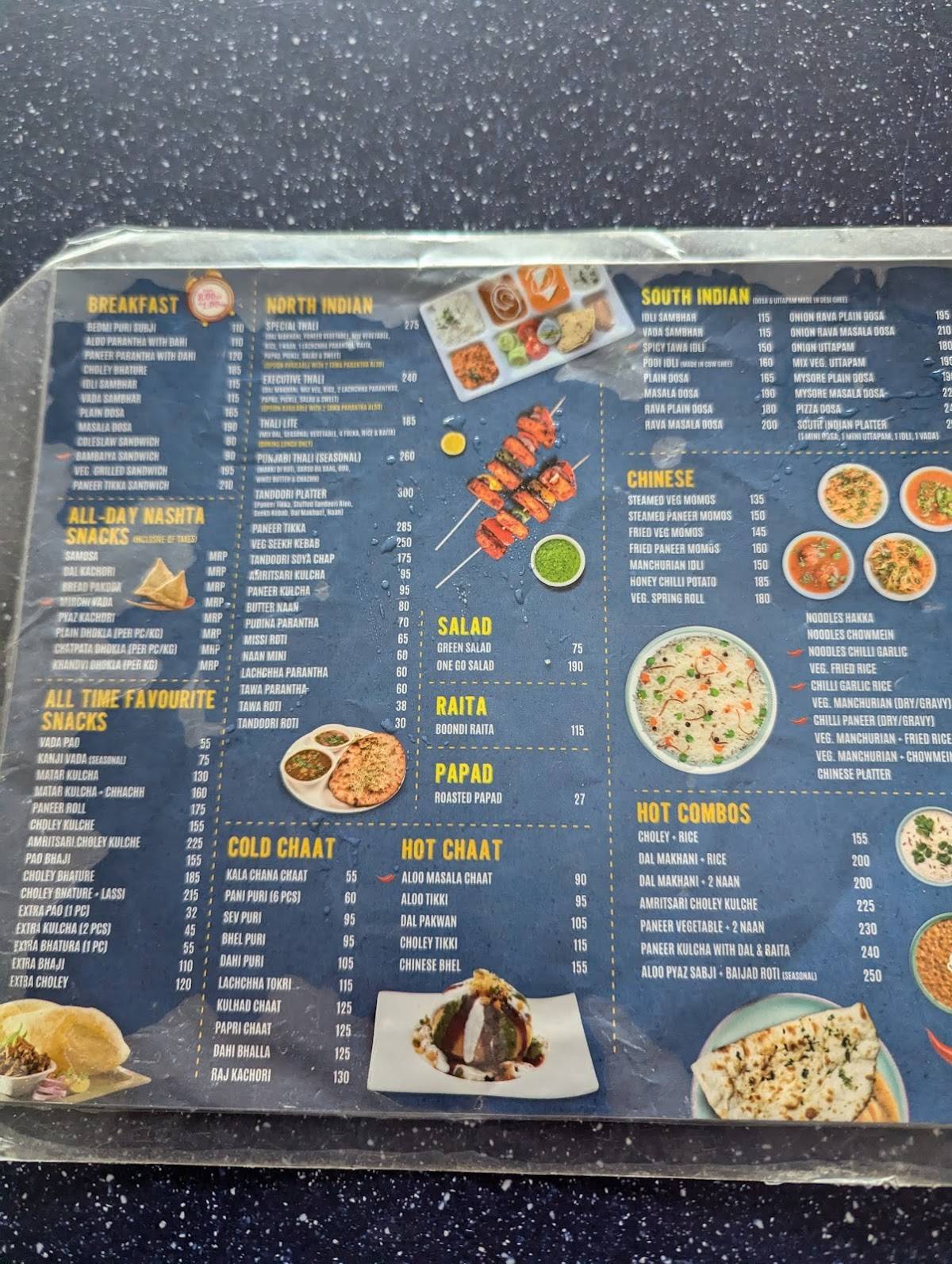 Menu at Kanha Restaurant, Jaipur, 29-32