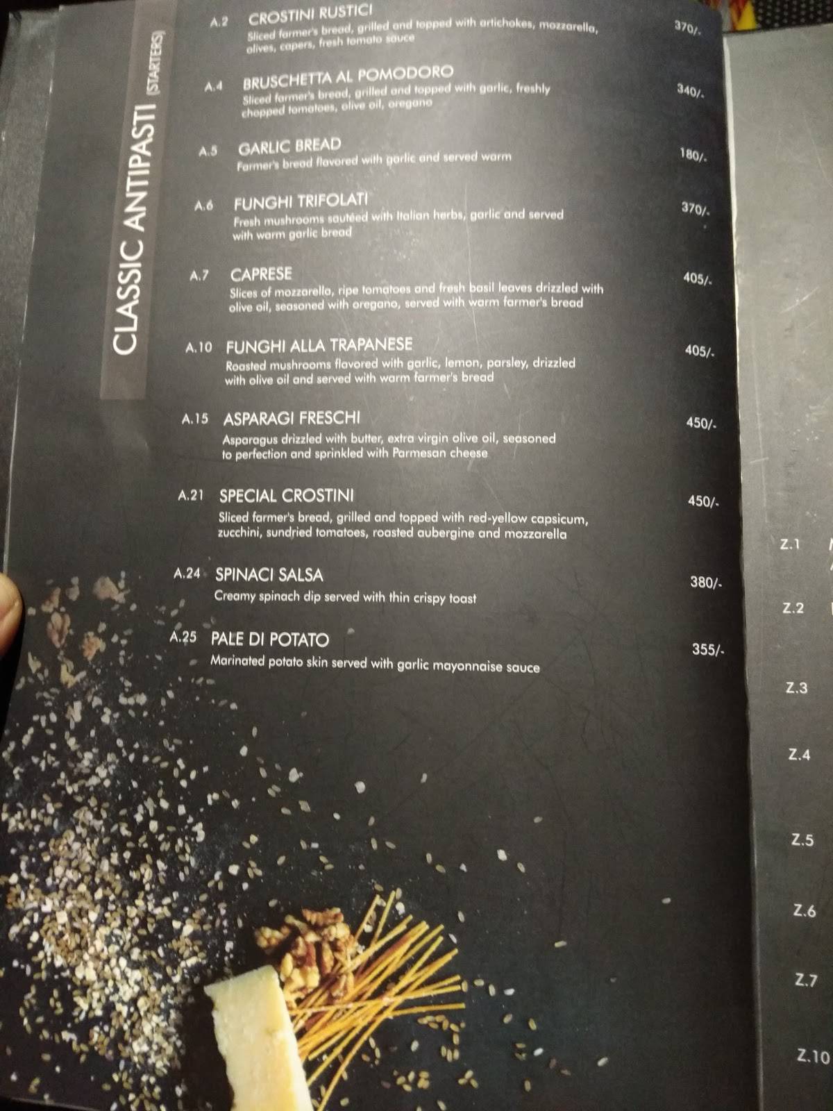 Menu at Little Italy Restaurant, Chinchwad Pune, Pimpri-Chinchwad ...
