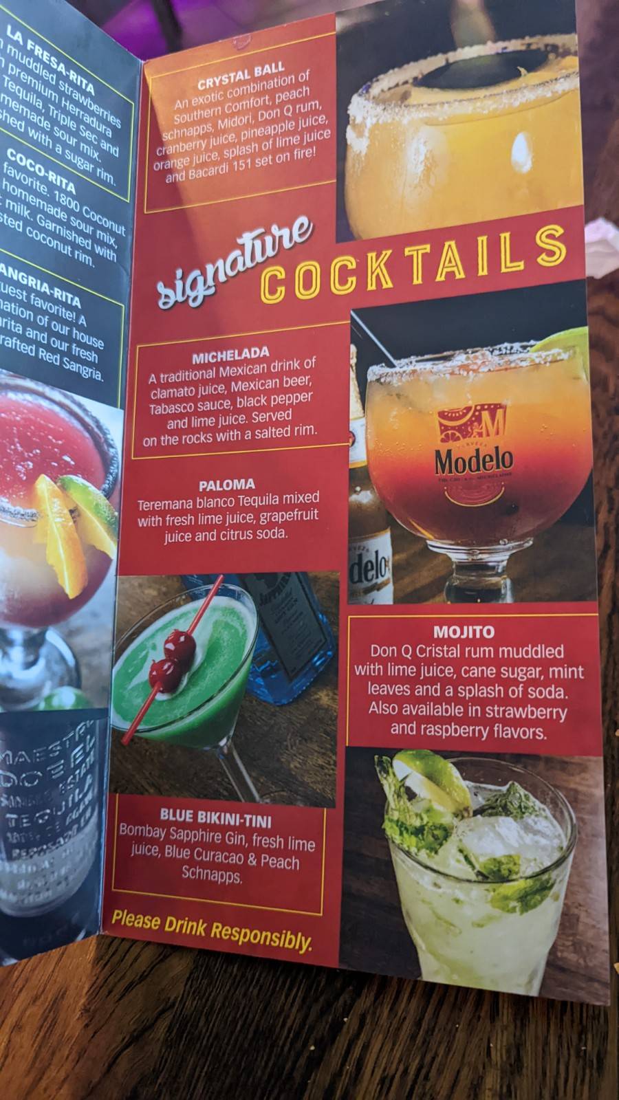 Menu at Los Aztecas restaurant, Fort Mill, 741 Crossroads Plaza