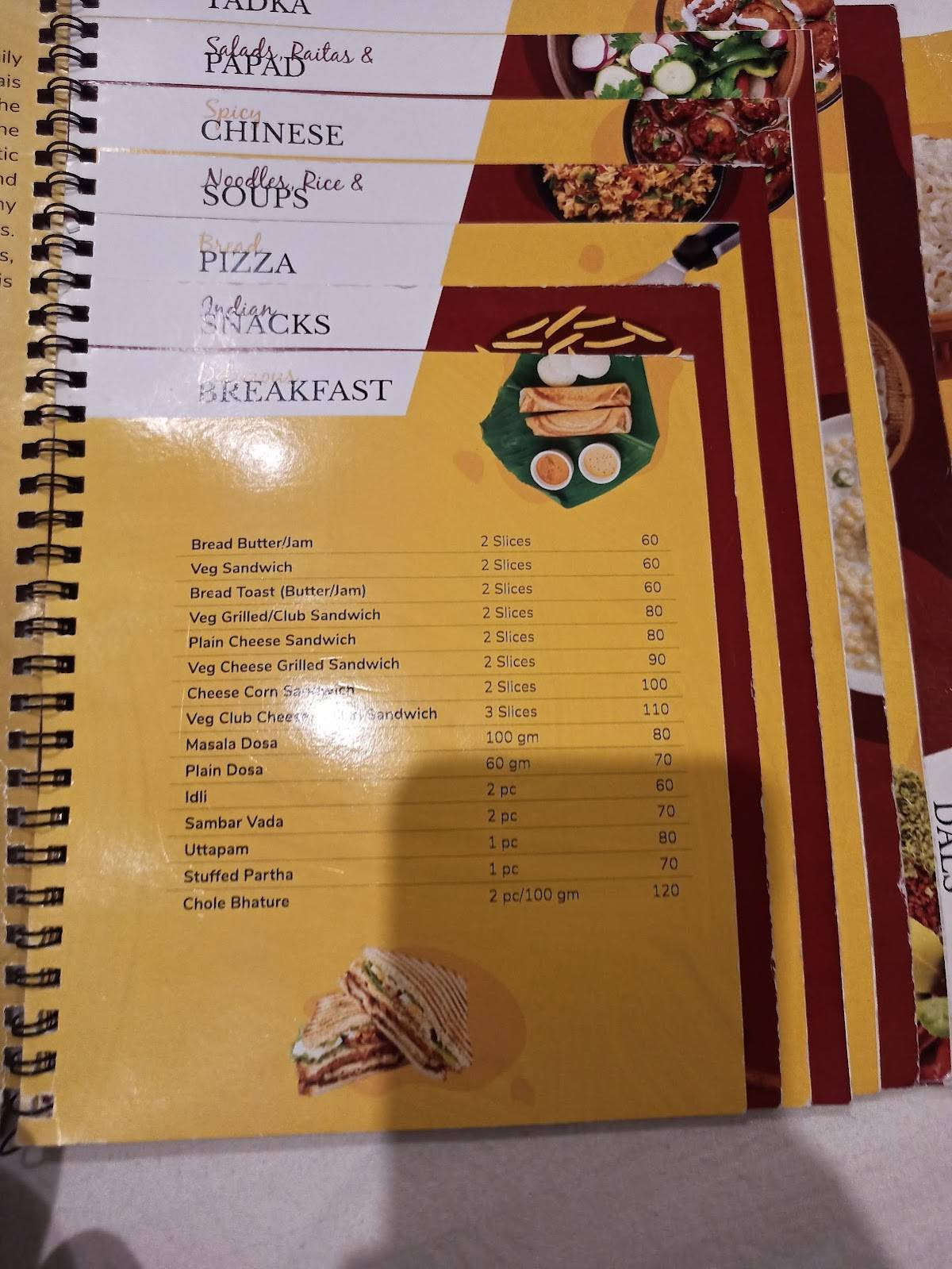 Menu at M P Dhaba - Veg Dhaba in Raipur Veg Buffet @299 Rooms Available ...