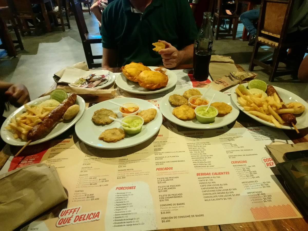 Carta del restaurante Mi Gallo Tuerto, Copacabana, 25
