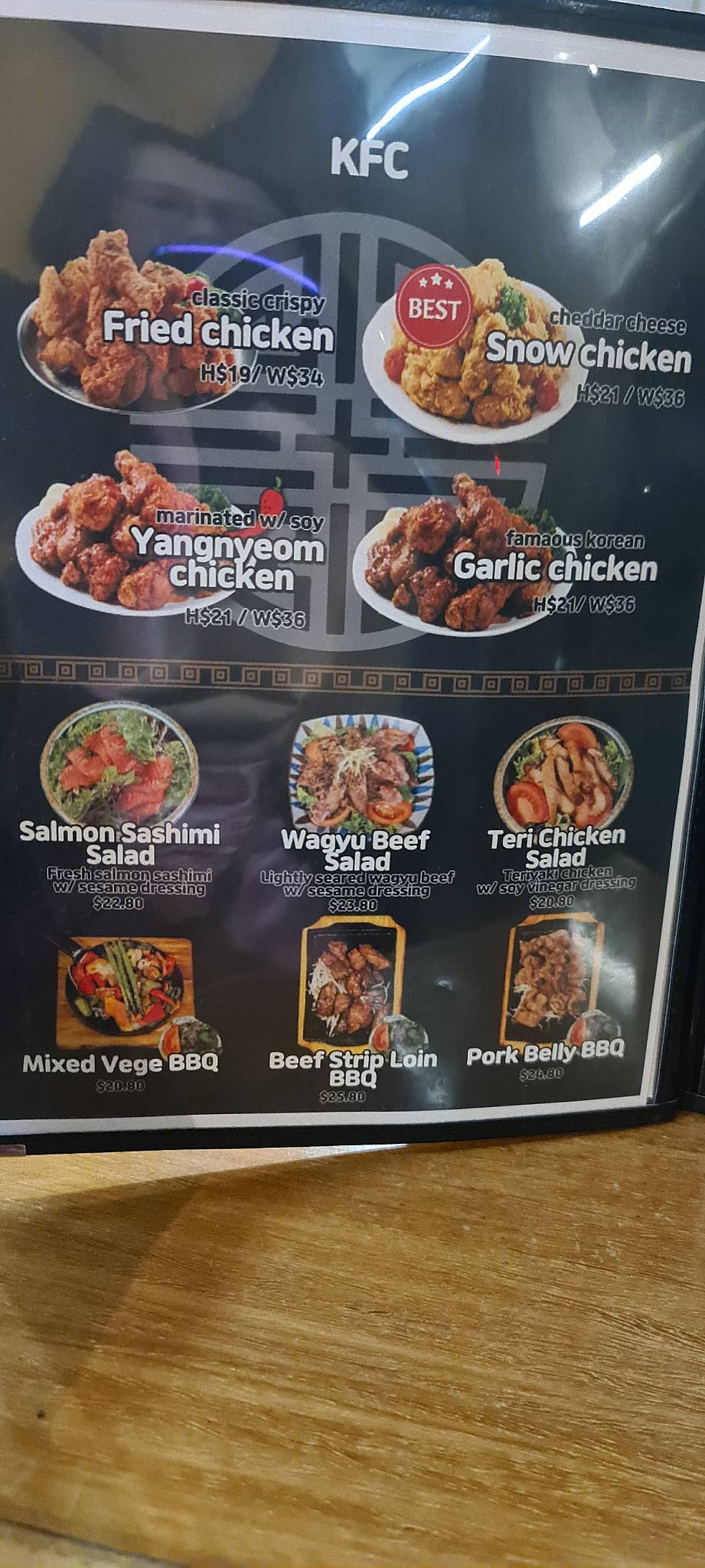 Menu at Moim Japanese Kitchen restaurant, Kirrawee