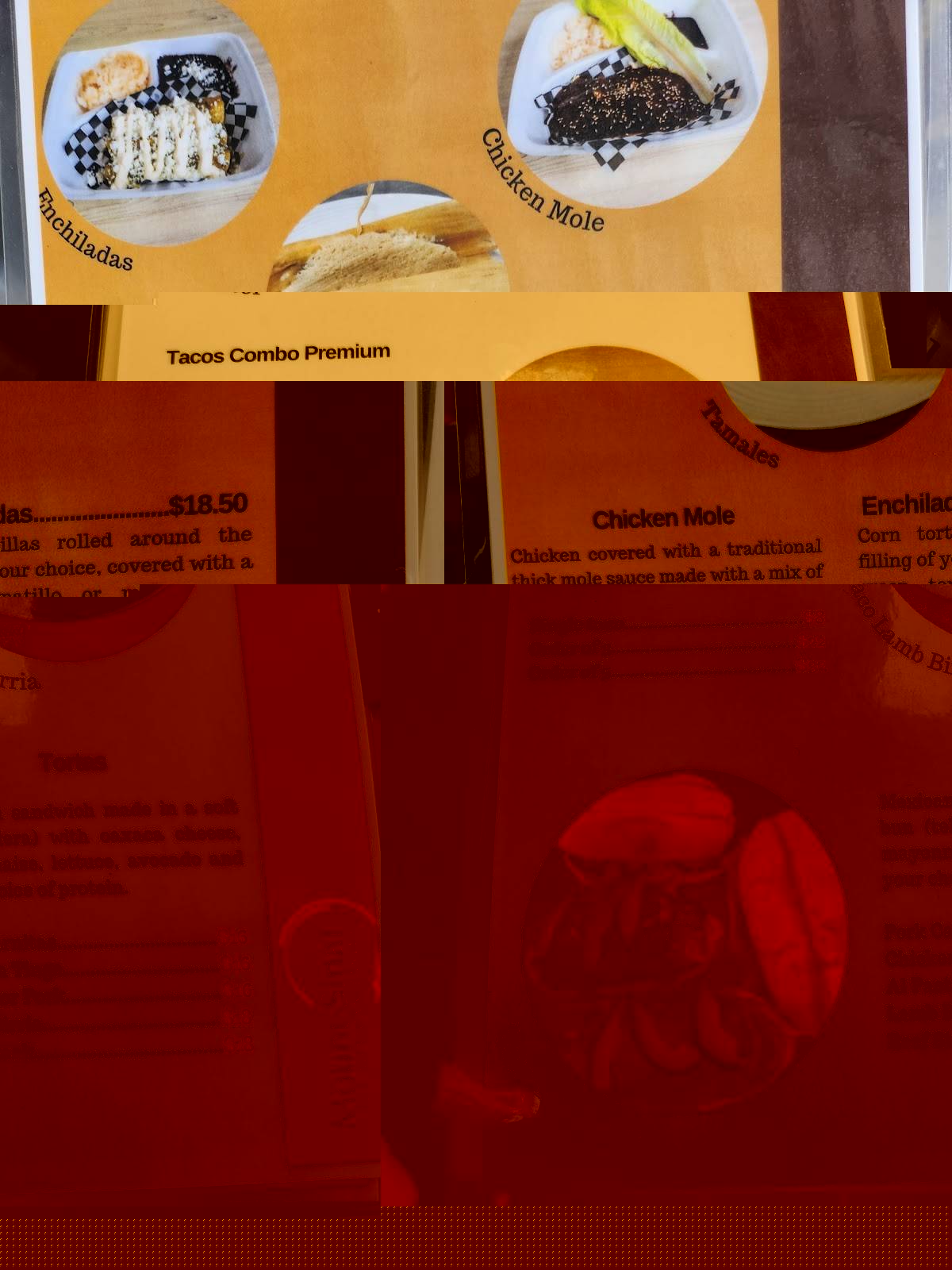Menu at Mount Sinai - True Mexican Taste restaurant, Mississauga