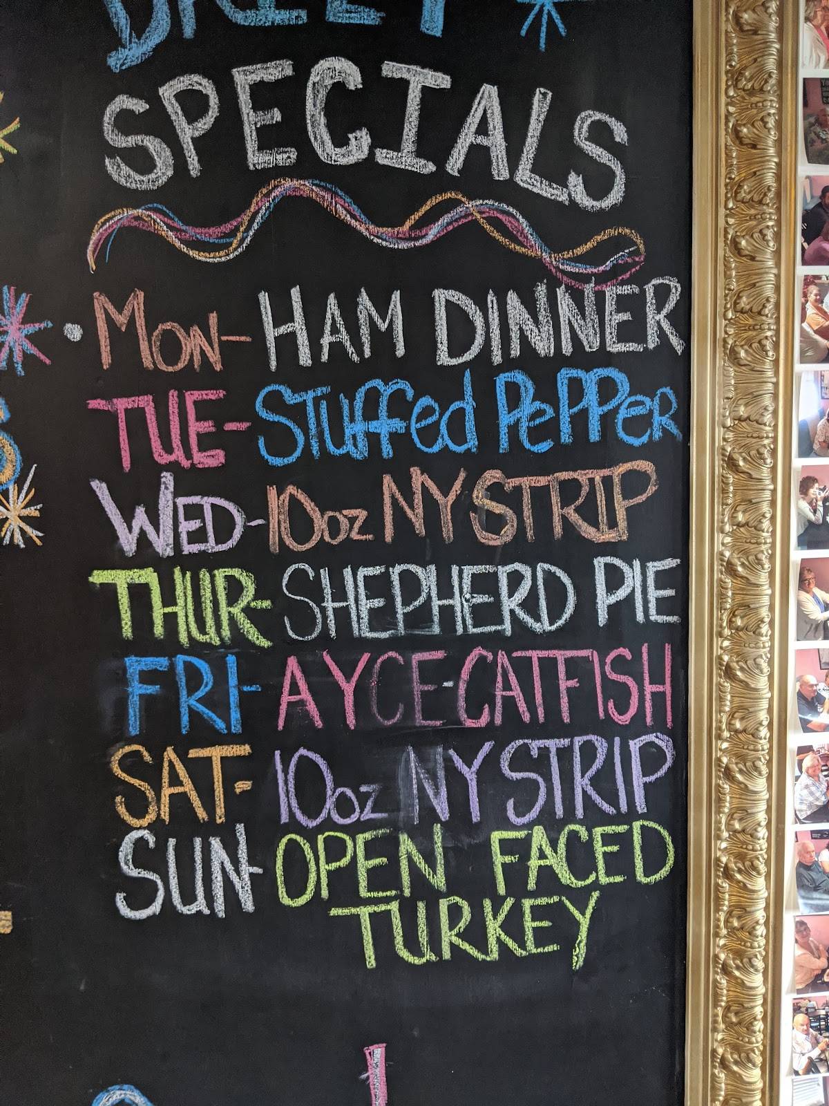 Menu at Old Time Diner restaurant, Leesburg