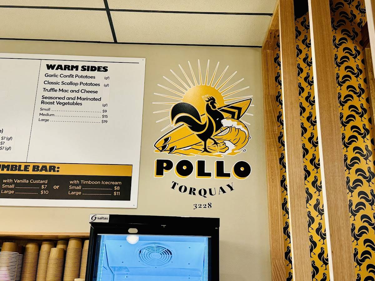 Menu at Pollo Torquay, Torquay