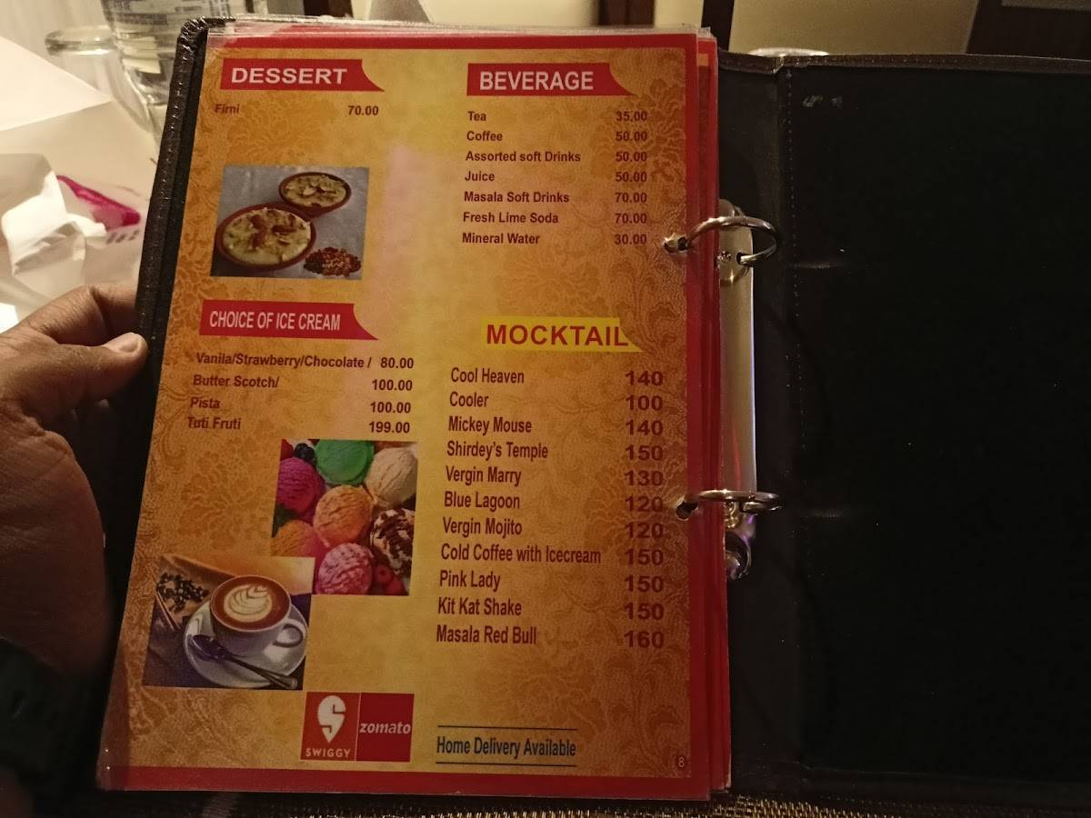 Menu at Sagar Restaurant, Kolkata, 76/2