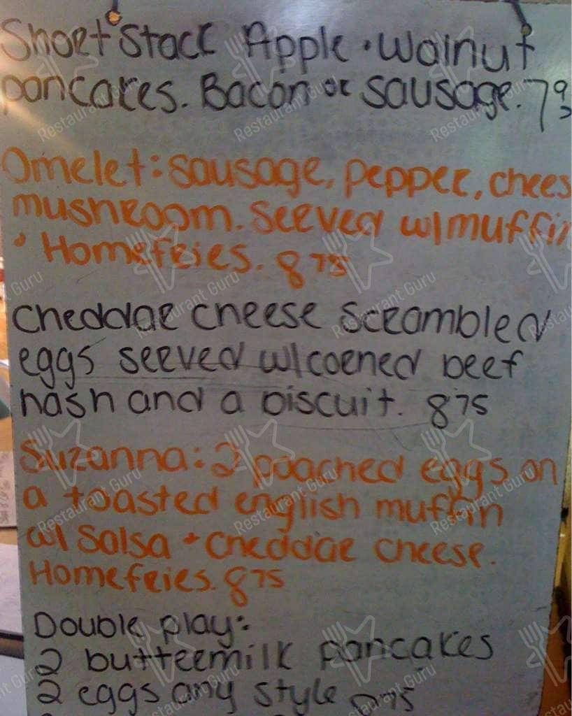 Menu at The Olde Blue Bird Inn Restaurant, Easton