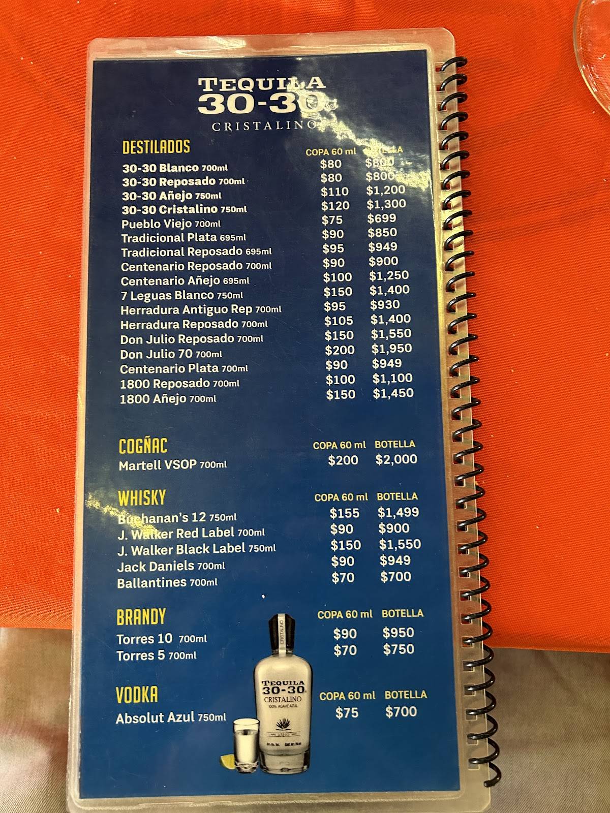 Menu at Restaurante De Mariscos El Atoron, Tlaquepaque