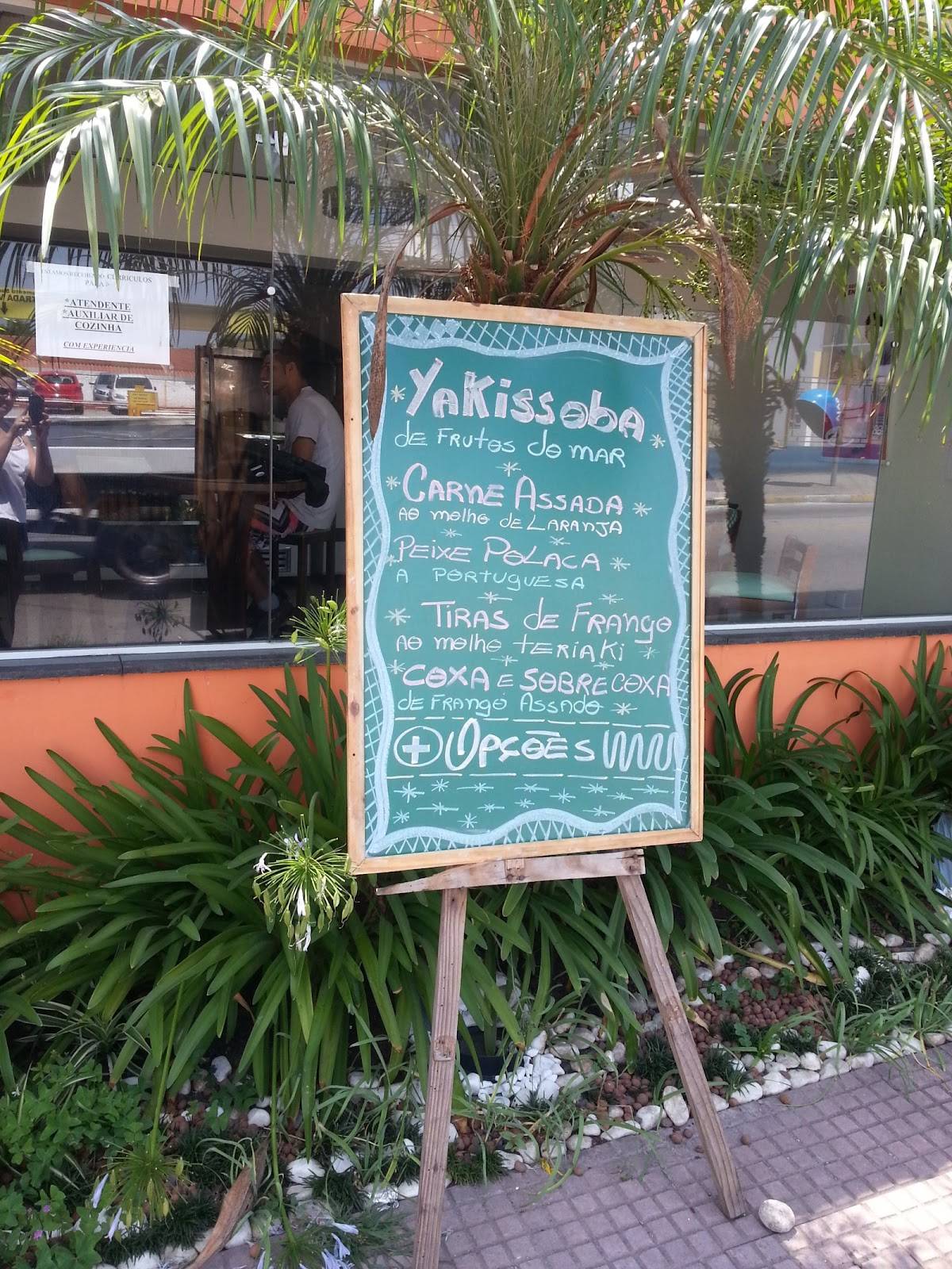 Menu em Restaurante Dragão Brasileiro, Mauá