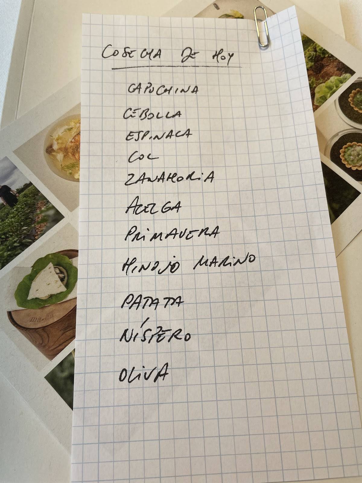 Menu at Restaurante Maca de Castro - Mallorca, Alcúdia