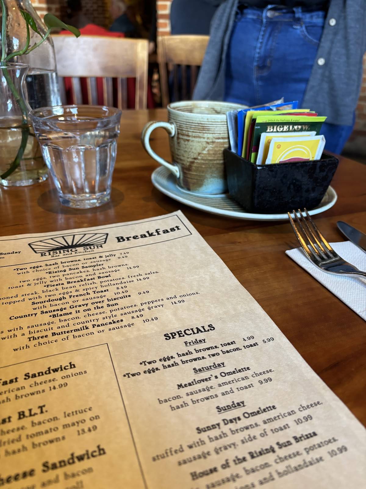 Menu at Rising Sun Bar & Kitchen, Campbelltown
