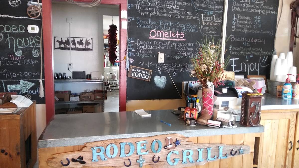 Menu at Rodeo Grill restaurant, Fort Sumner, 451 E Sumner Ave