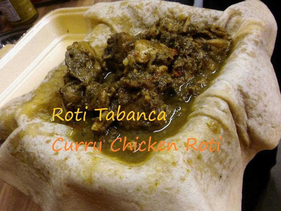 Menu at Roti Tabanca & Moys Trini Bakery, Luton
