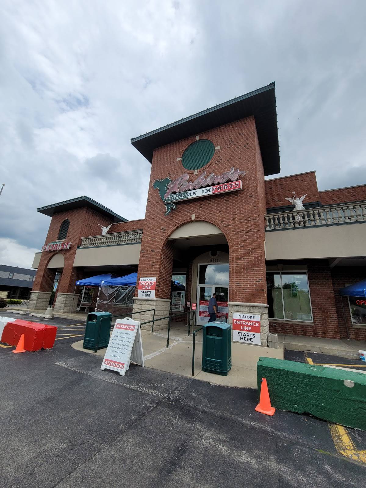 Menu at Rubino's Italian Imports restaurant, Tinley Park