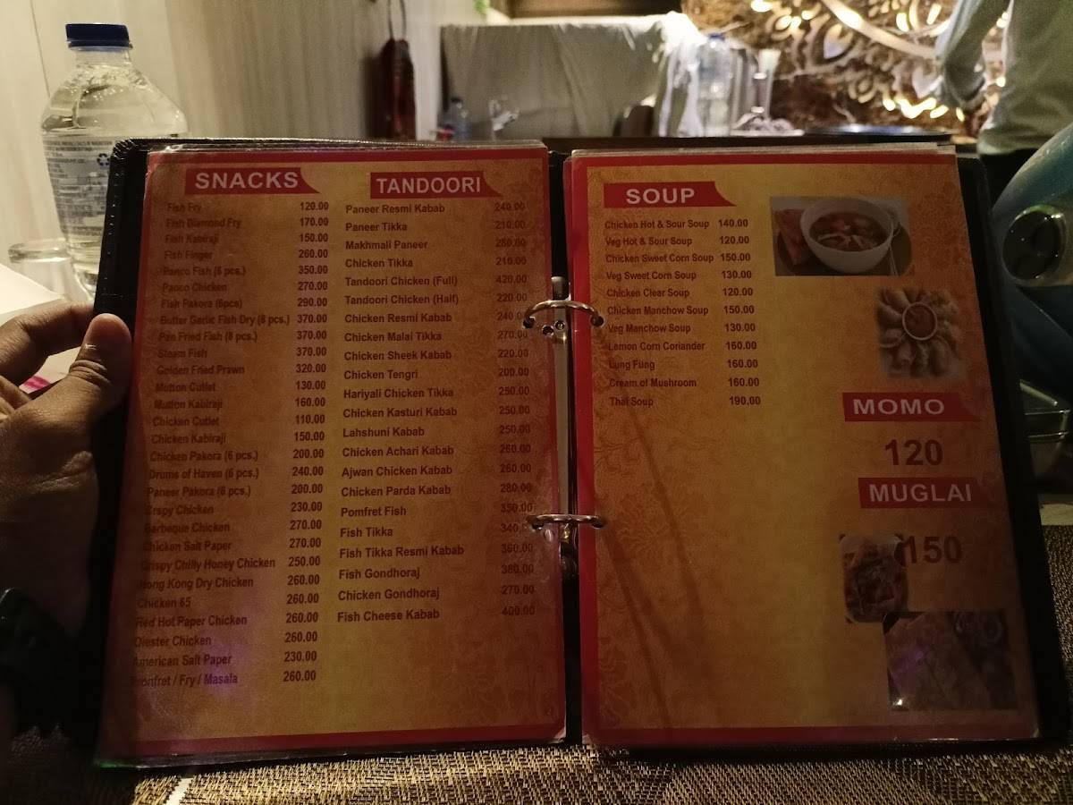Menu at Sagar Restaurant, Kolkata, 76/2