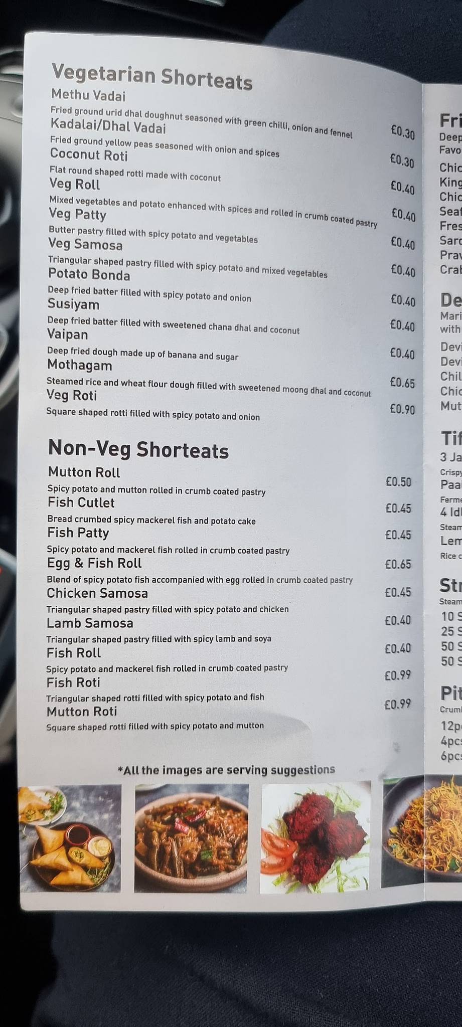 Menu at Sambal Express restaurant, Harrow, 253 Northolt Rd