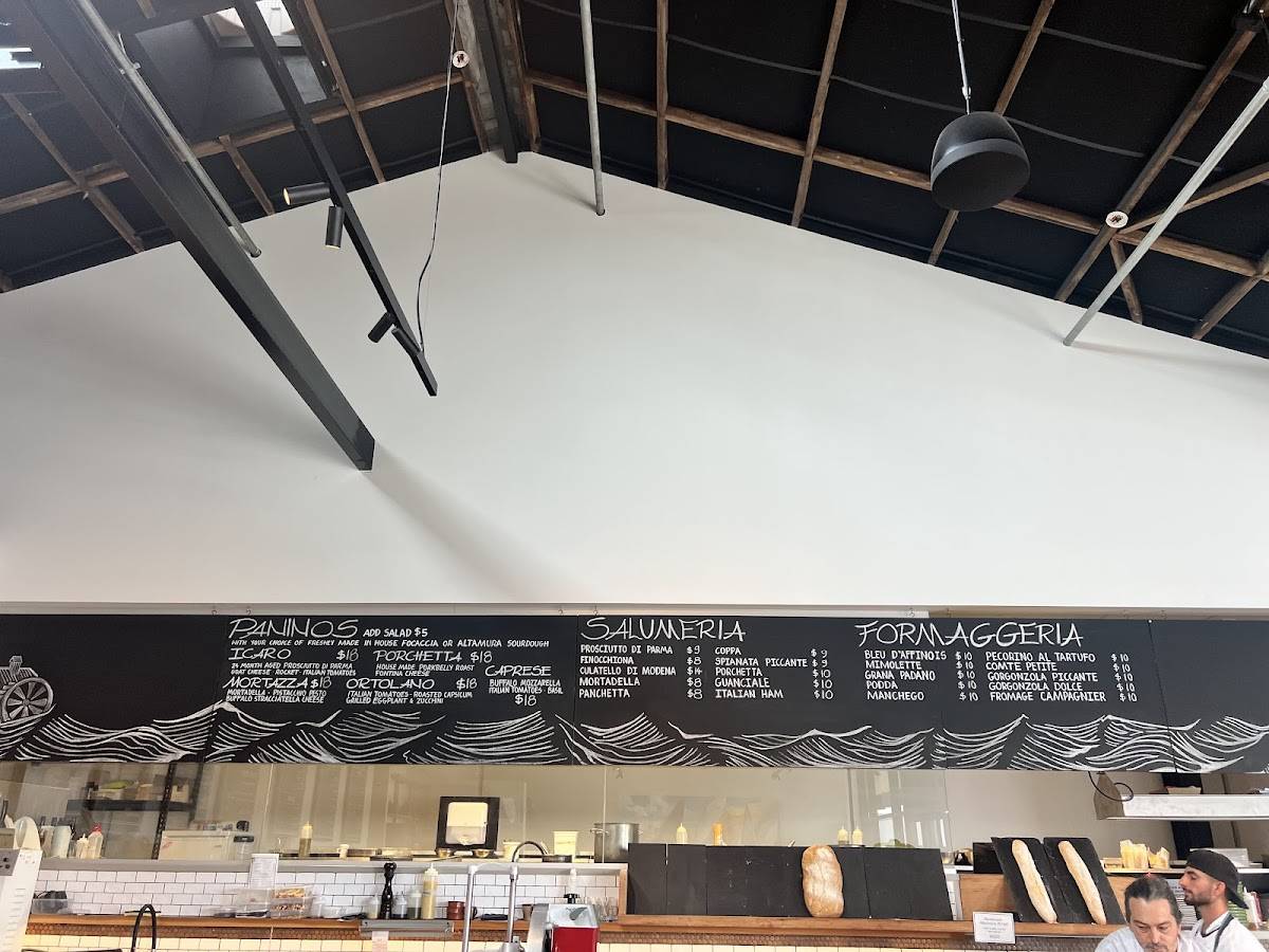 Menu at San Marco Trattoria & Bar, Auckland