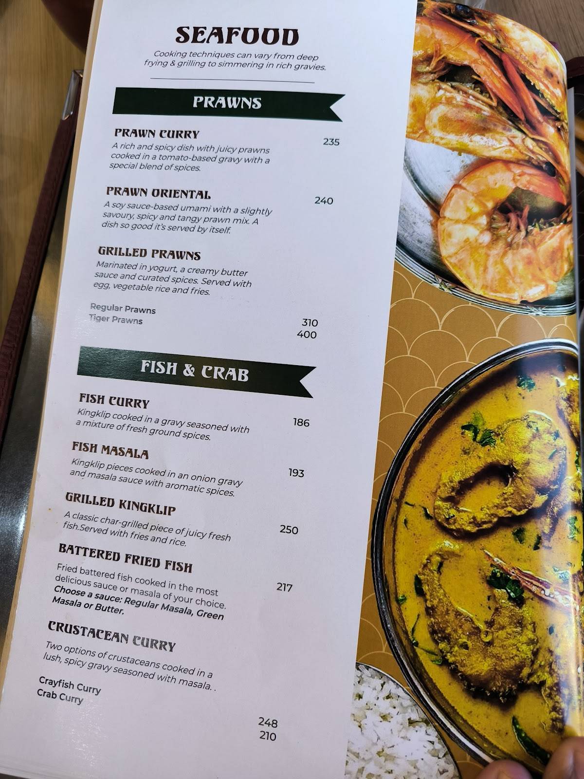 Menu at Al-Hamra Sandton restaurant, Sandton