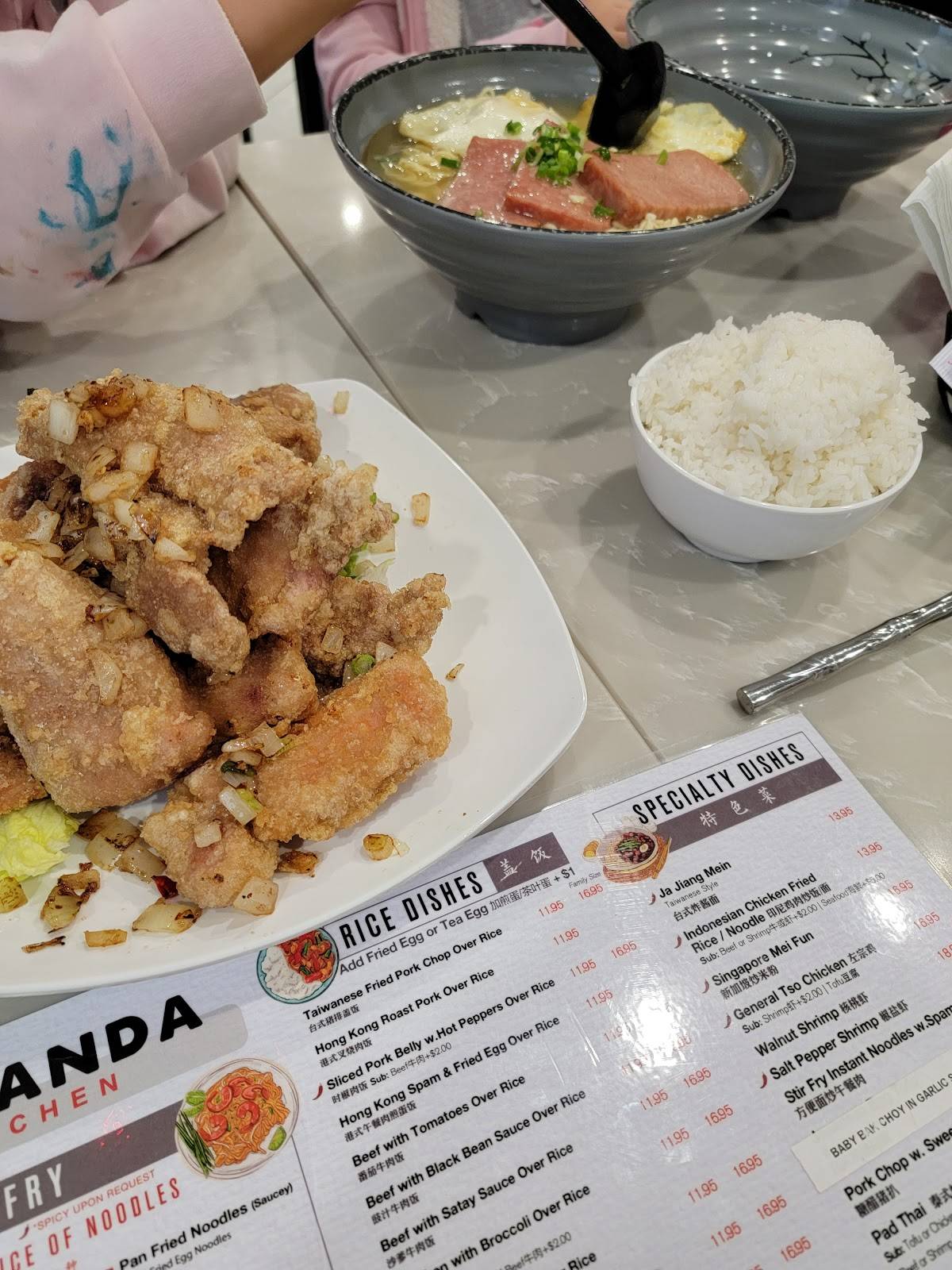 Menu at Sharetea Fatty Panda restaurant, Maple Glen