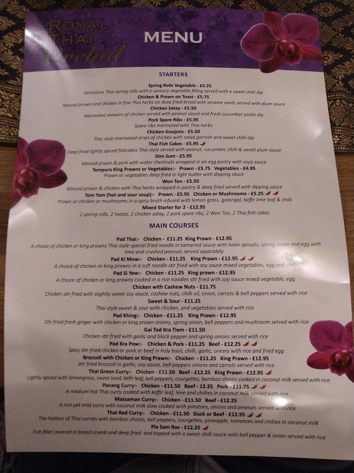 Menu at Half Moon pub & bar, Sherborne
