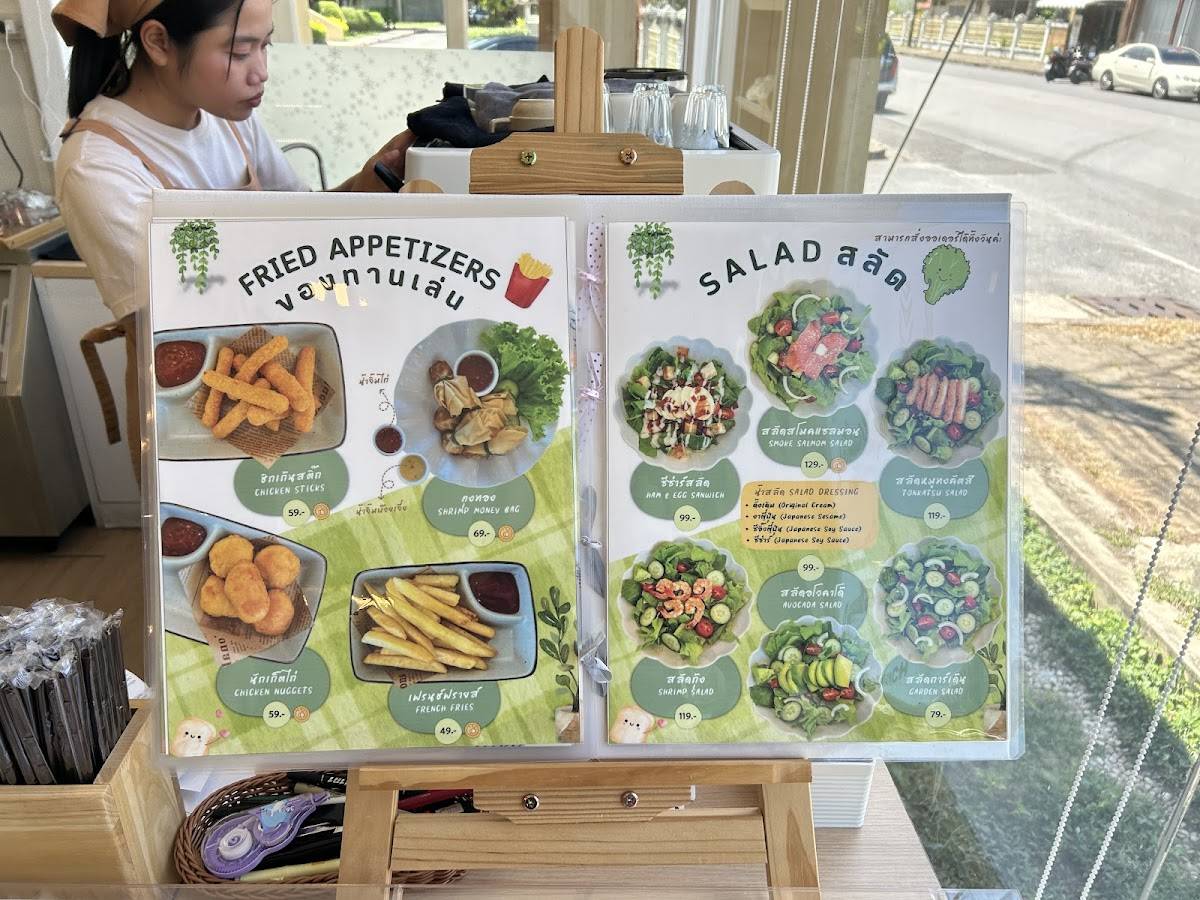 Menu at Shuga Bake&Brew, Songkhla