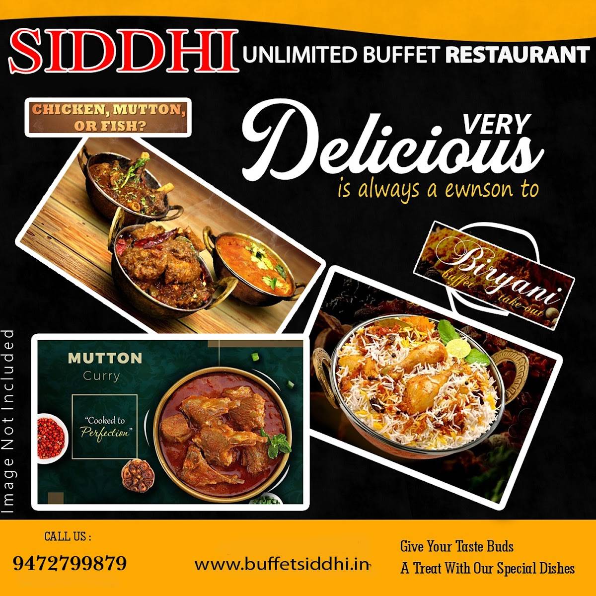 Menu at Siddhi Unlimited Buffet Restaurant, Dhanbad