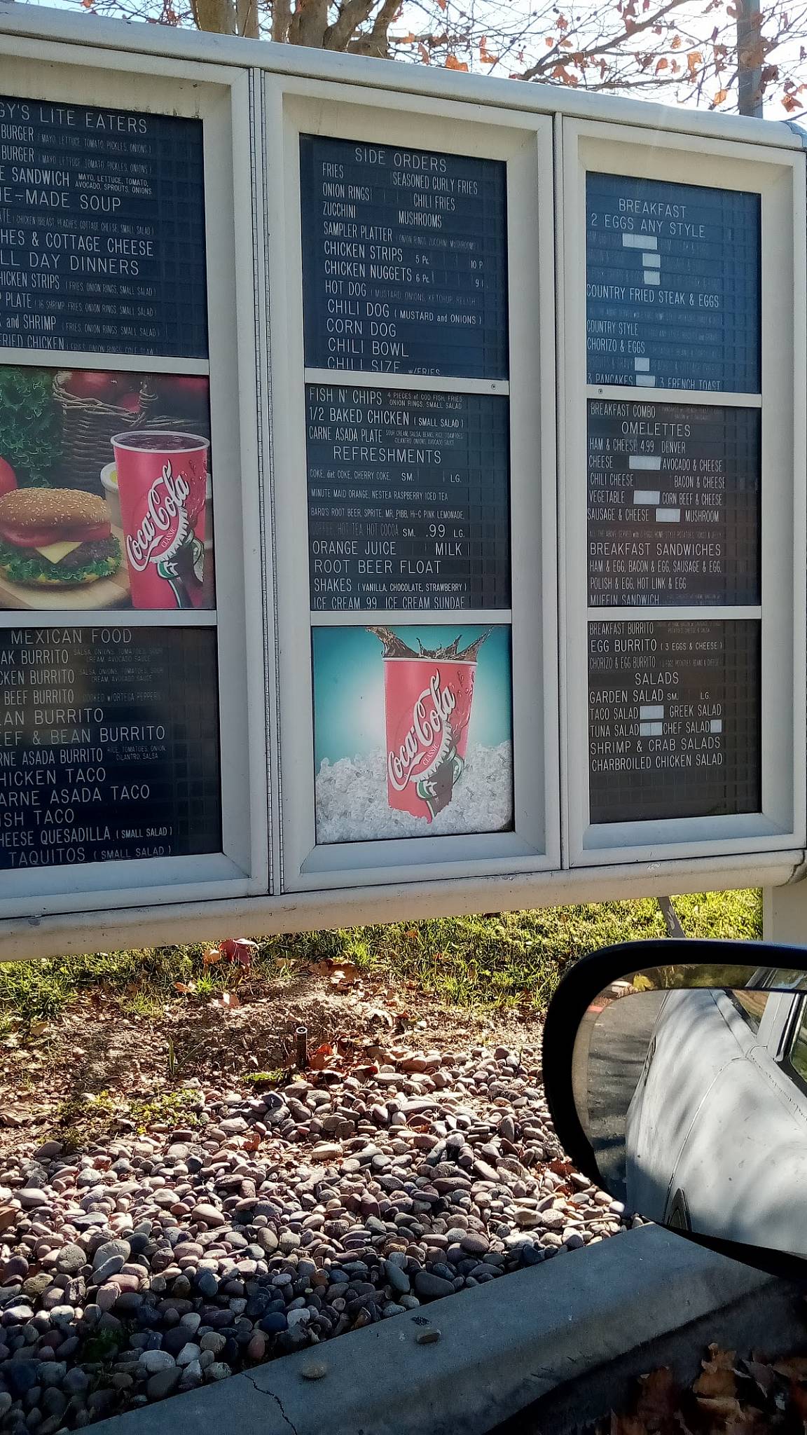 Siggys menu store