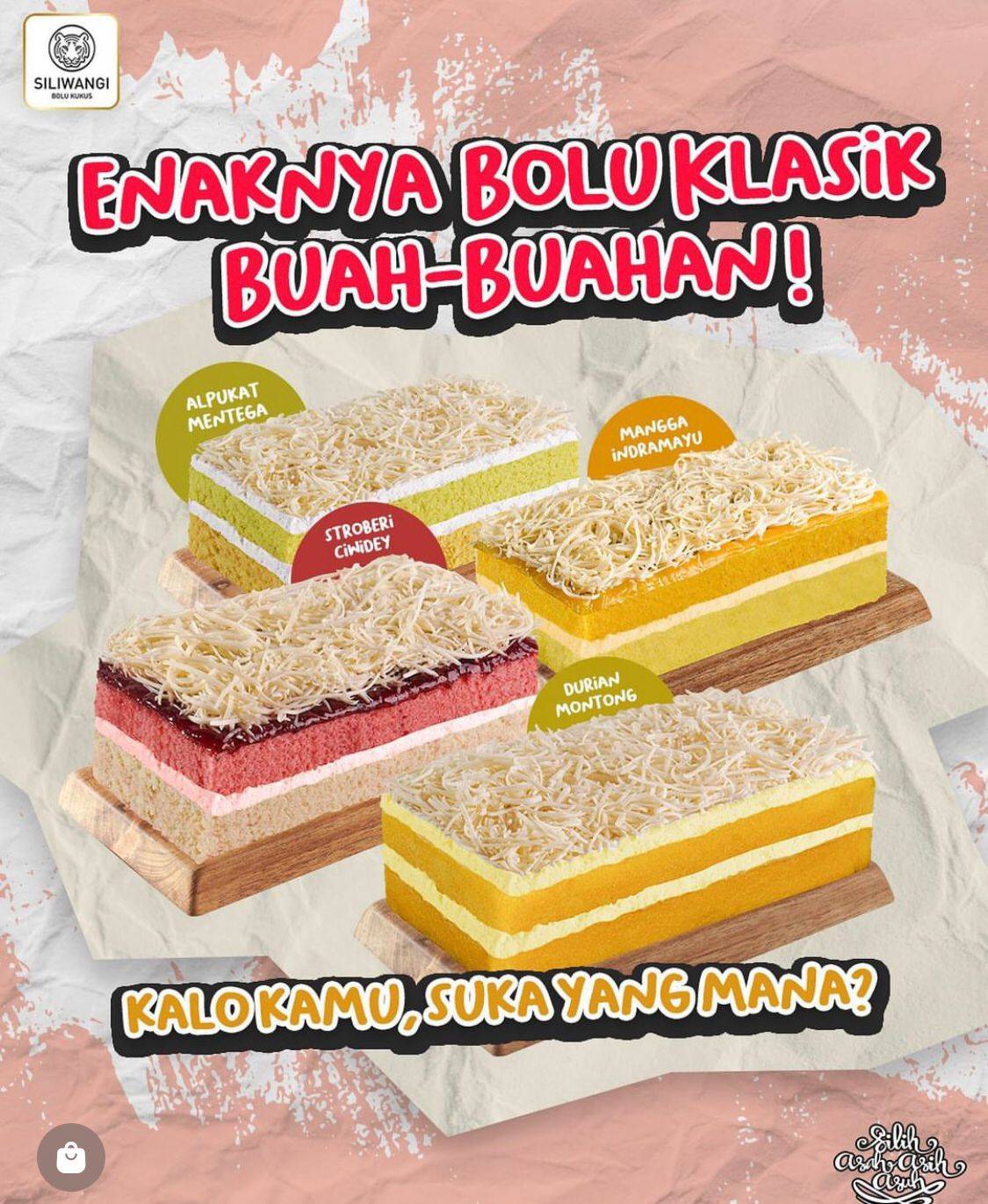 Menu at Siliwangi Bolu Kukus Kudus, Kudus