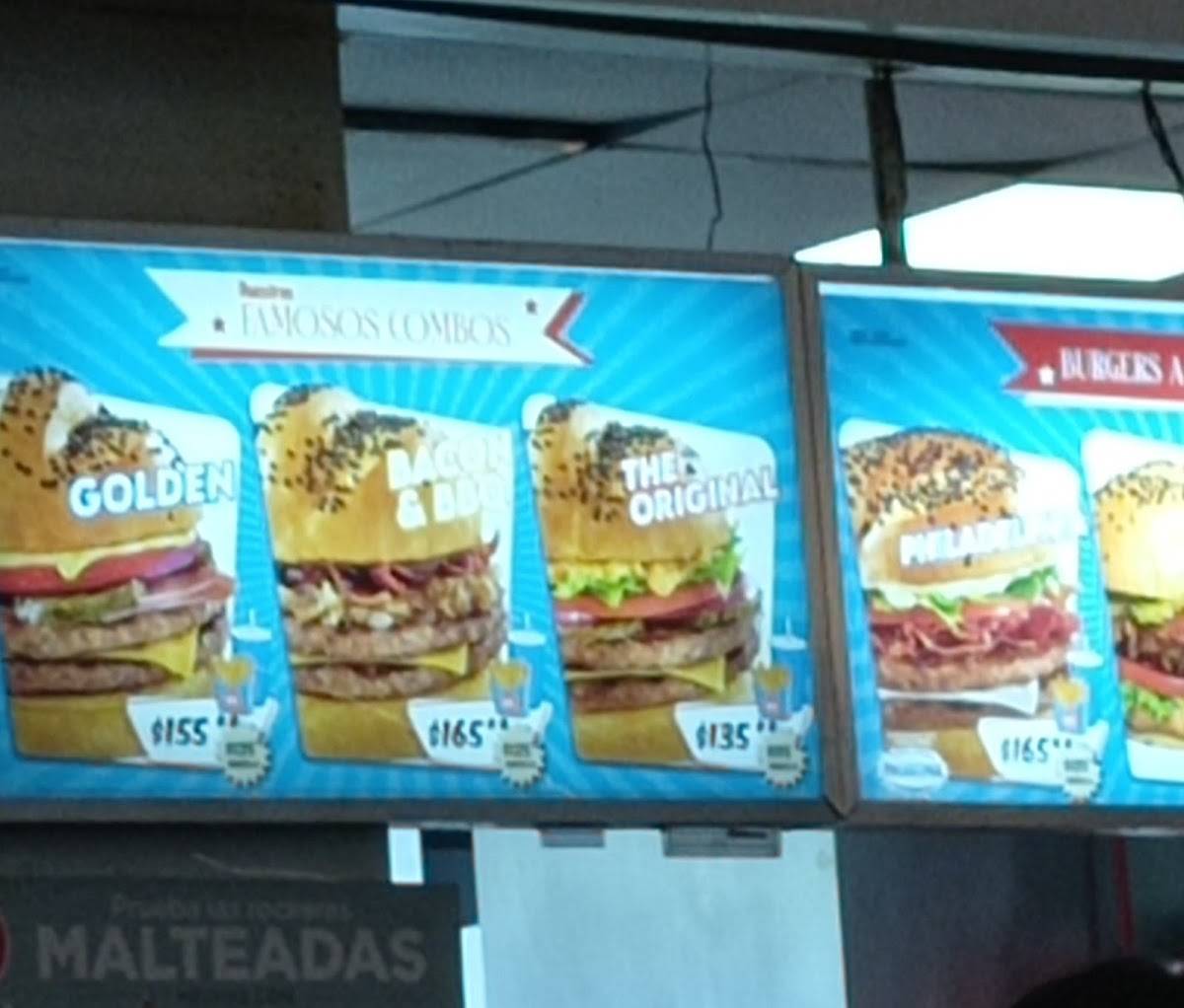 Carta del restaurante Sixties Burger, Ciudad López Mateos, 13