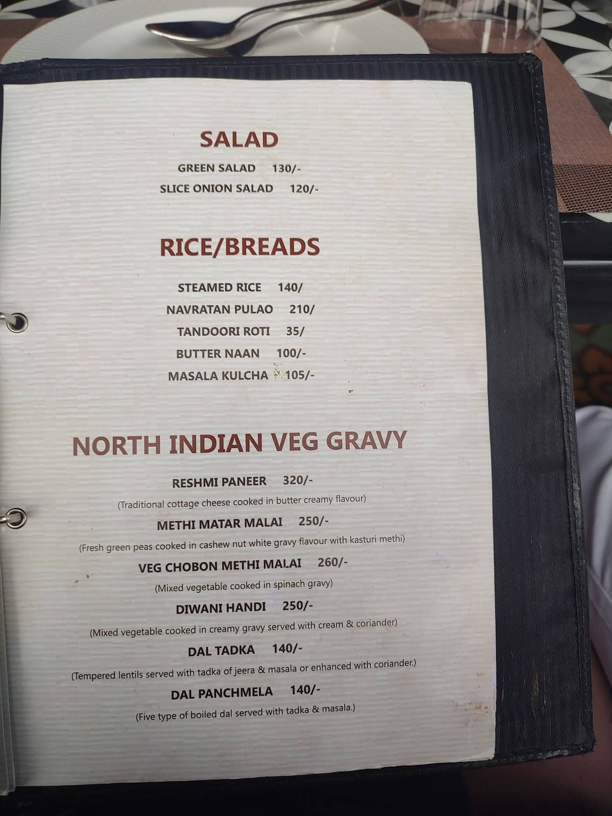 Menu at Skyline Rooftop Restaurant Lounge, Diamond Harbour