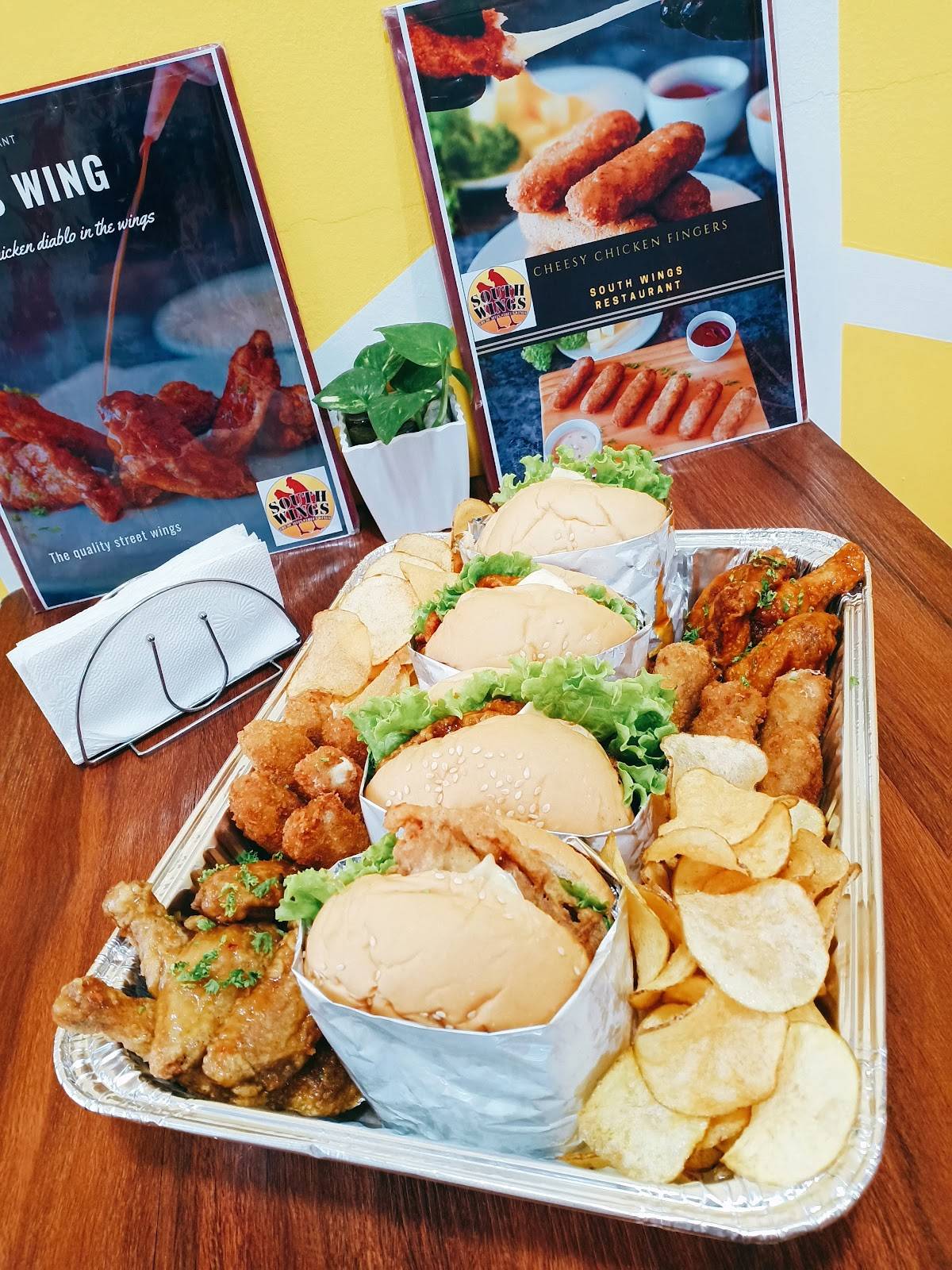 Carta de Sour+Wingz Restaurant, Calapan
