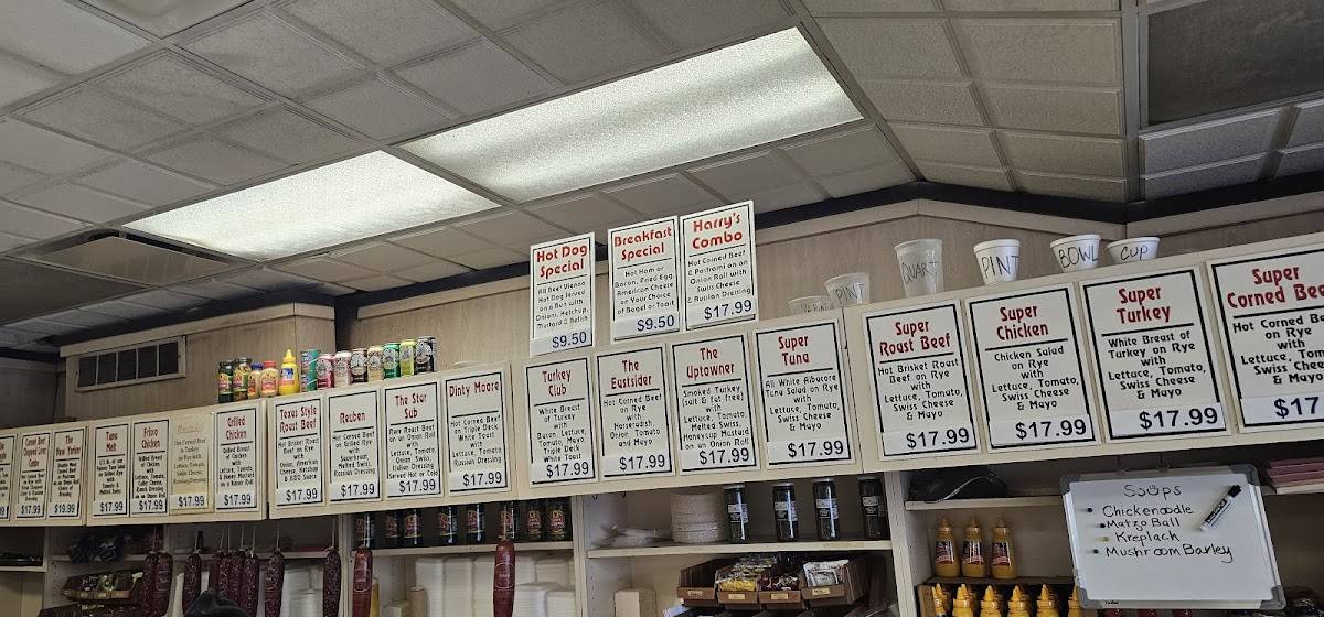 Menu at Star Deli restaurant, Southfield