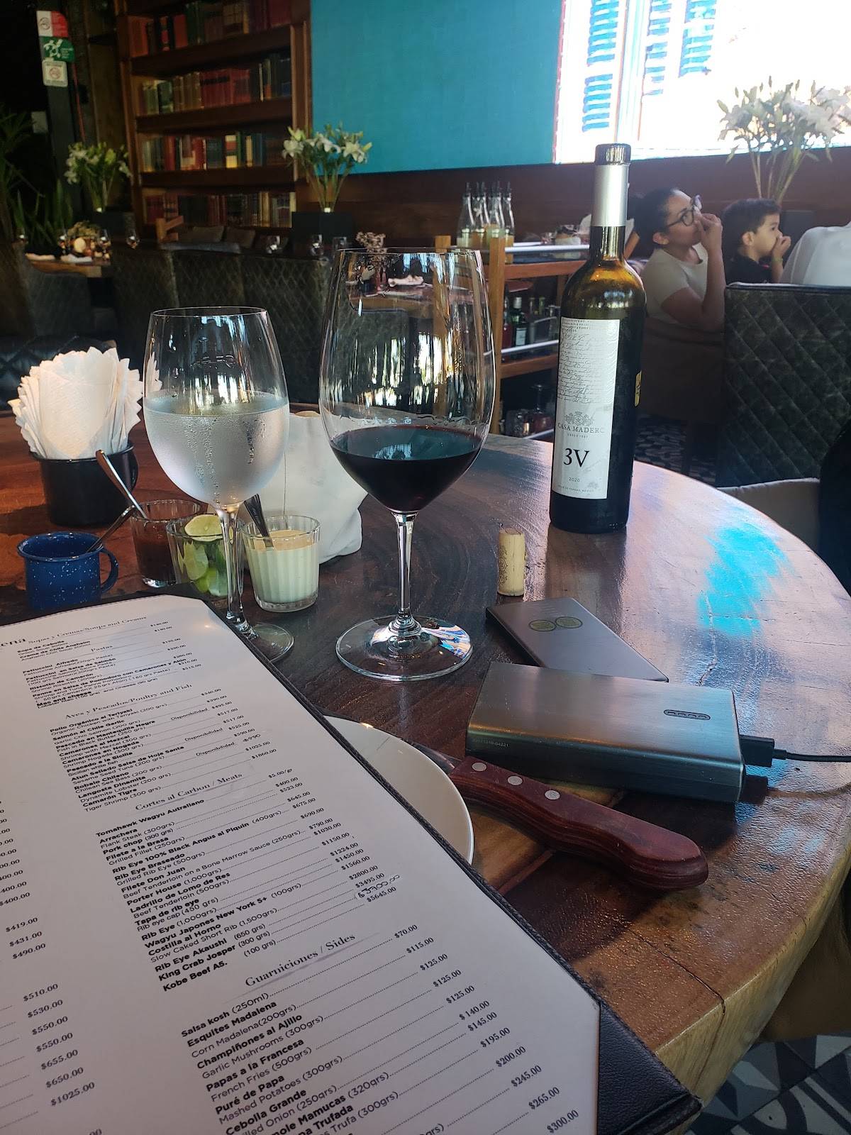 Menu at La Madalena steakhouse, Puerto Vallarta, Av. Francisco Medina ...