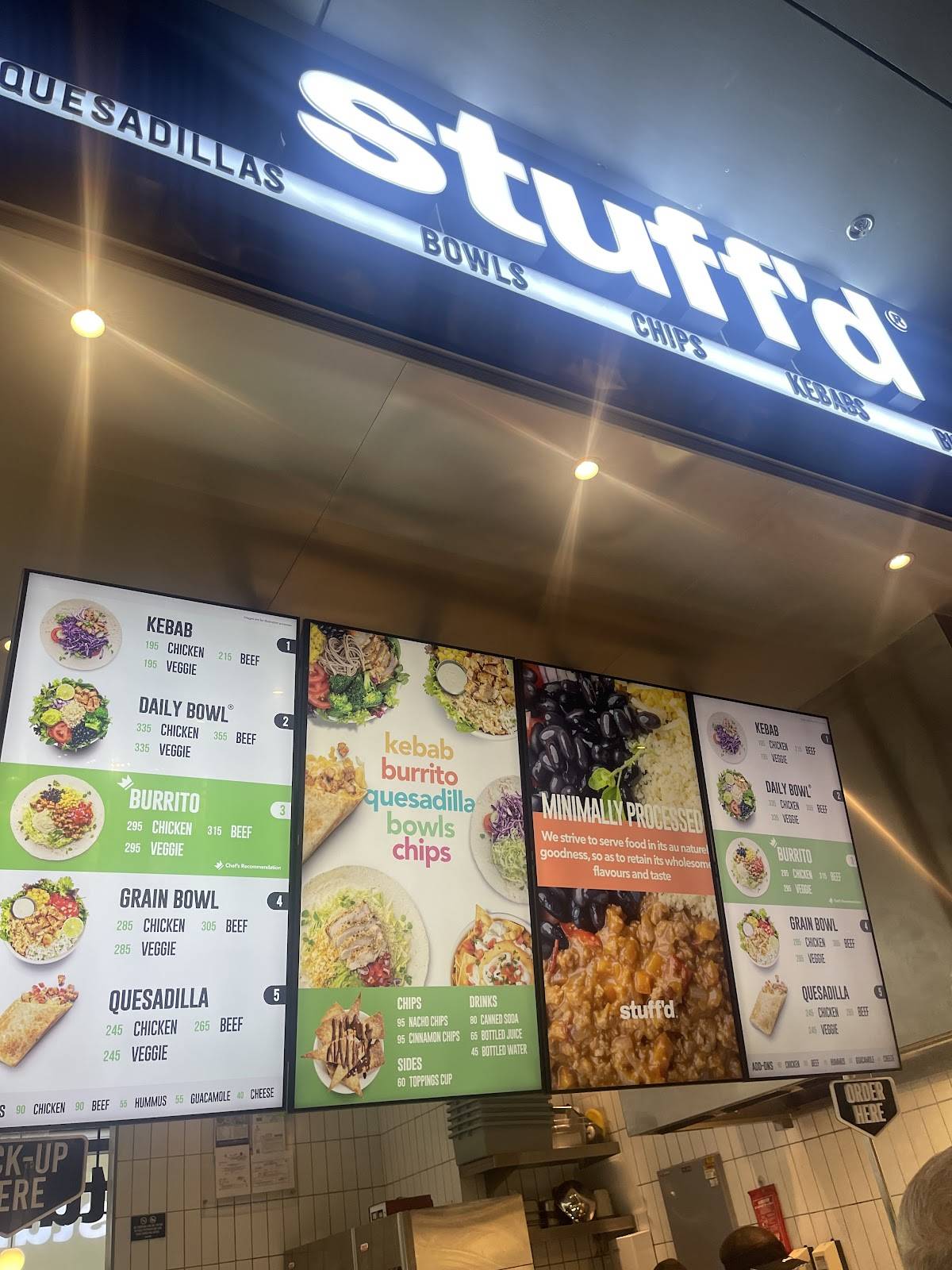 Carta del restaurante Stuff’d - One Ayala, Makati