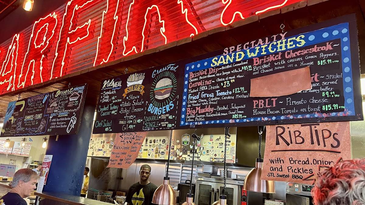 Menu at Sugarfire Smoke House BBQ, St. Louis, 605 Washington Ave