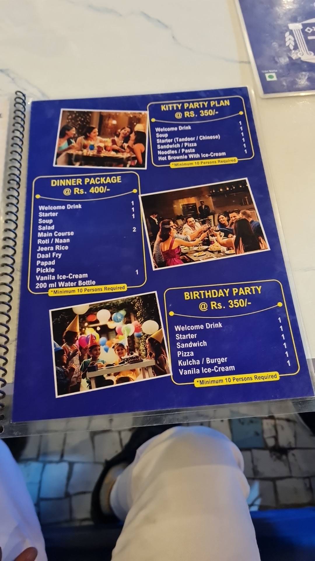 Menu at ROYAL CAFE & RESTRO, Surat