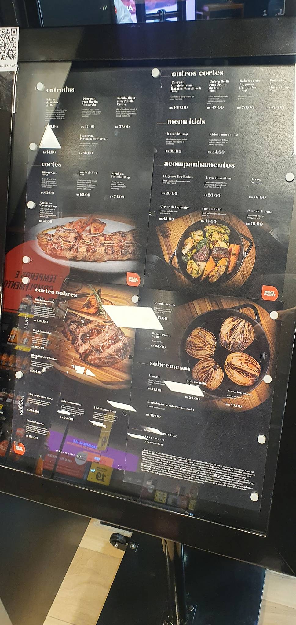 Menu em Swift Meat Point restaurante, Brasília