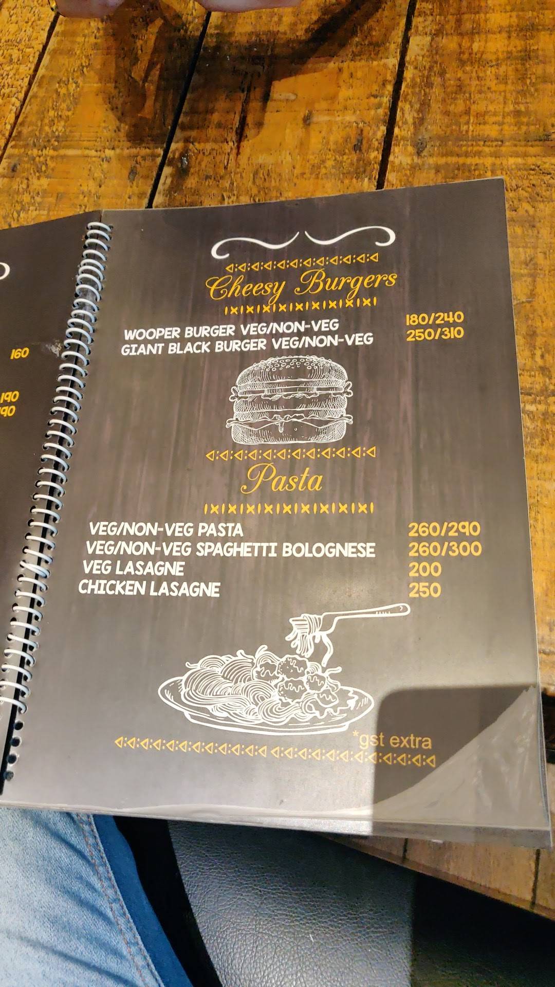 Menu at THE BISTRO- Breaking Bread, Ranchi, Homrah Tower II