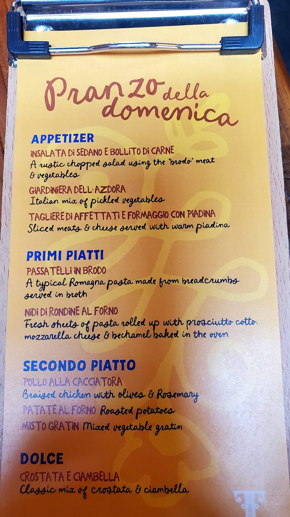 Menu at Talina pub & bar, Babylon
