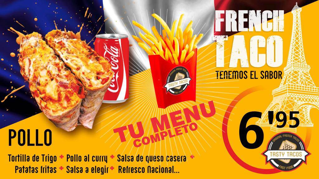 Carta del restaurante Tasty Tacos, Galapagar, C. del Juan Fraile