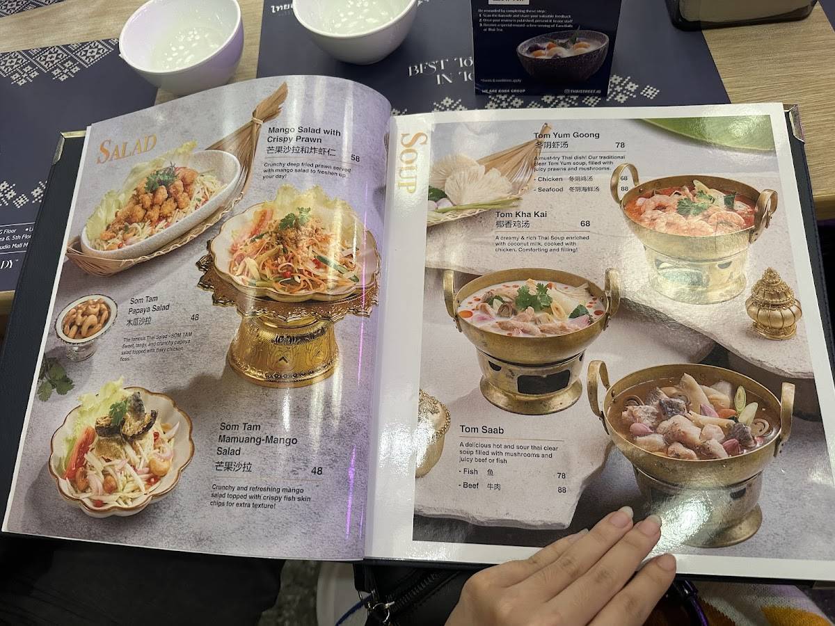 Carta del restaurante Thai Street - Green Sedayu Mall, West Jakarta ...
