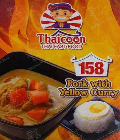 Carta del restaurante Thaicoon, Makati, 2F Zuellig Bldg
