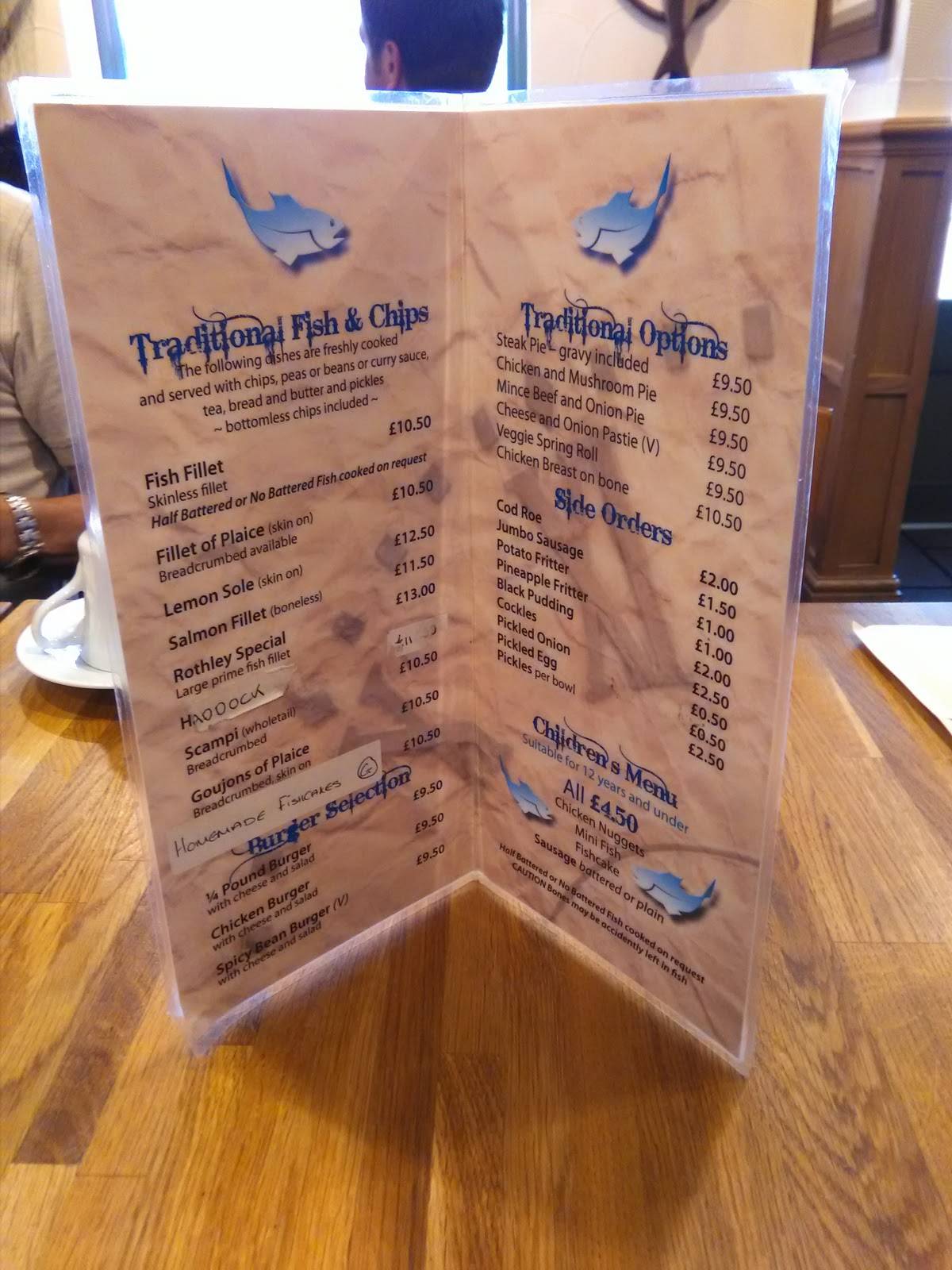 Menu at The Bluebell Inn and Lodge pub & bar, Botcheston
