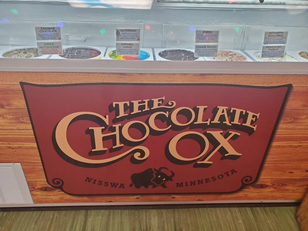 Menu at The Chocolate Ox restaurant, Nisswa, Main St