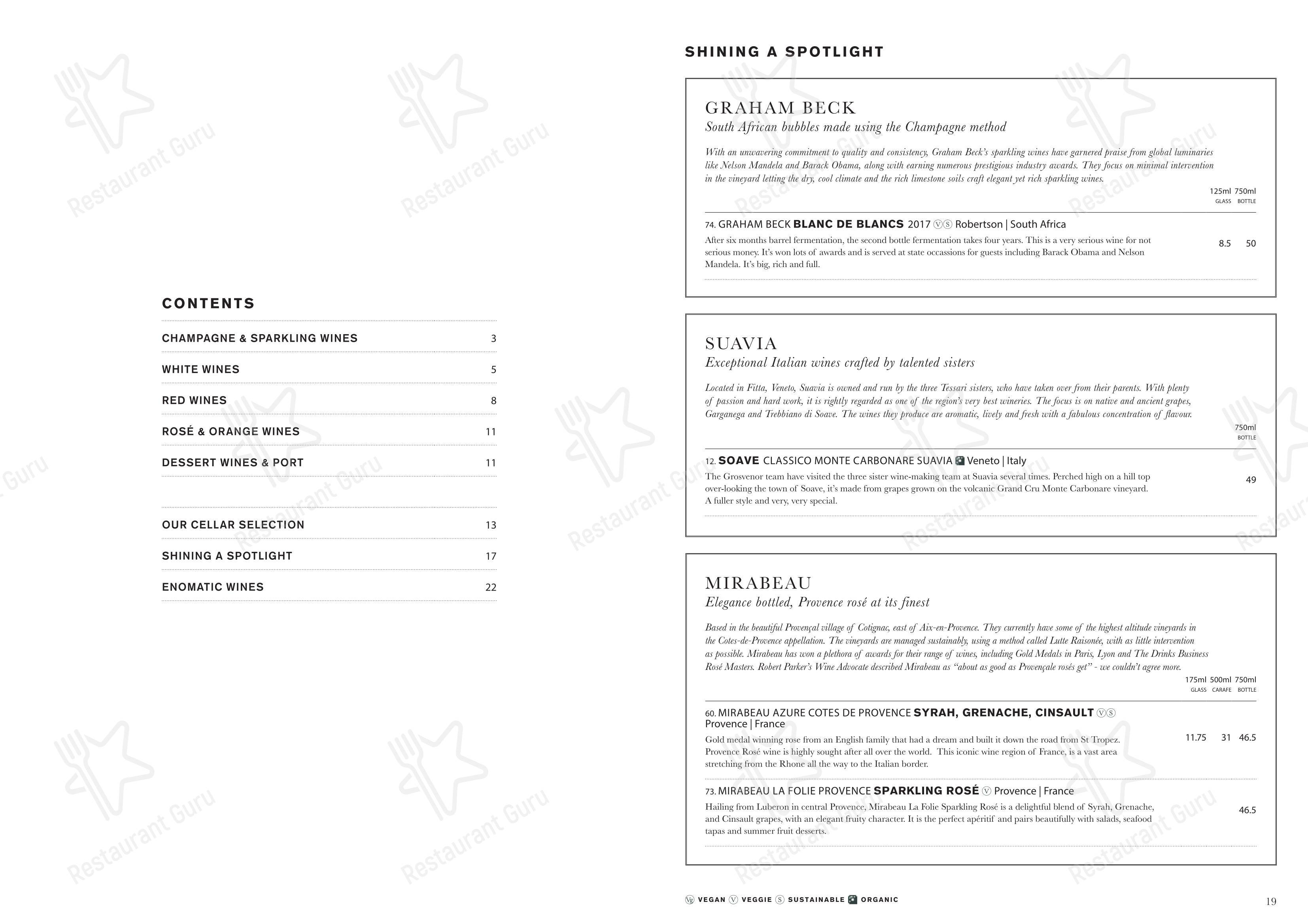 Menu at The Crown at Ampney Brook restaurant, Ampney Crucis