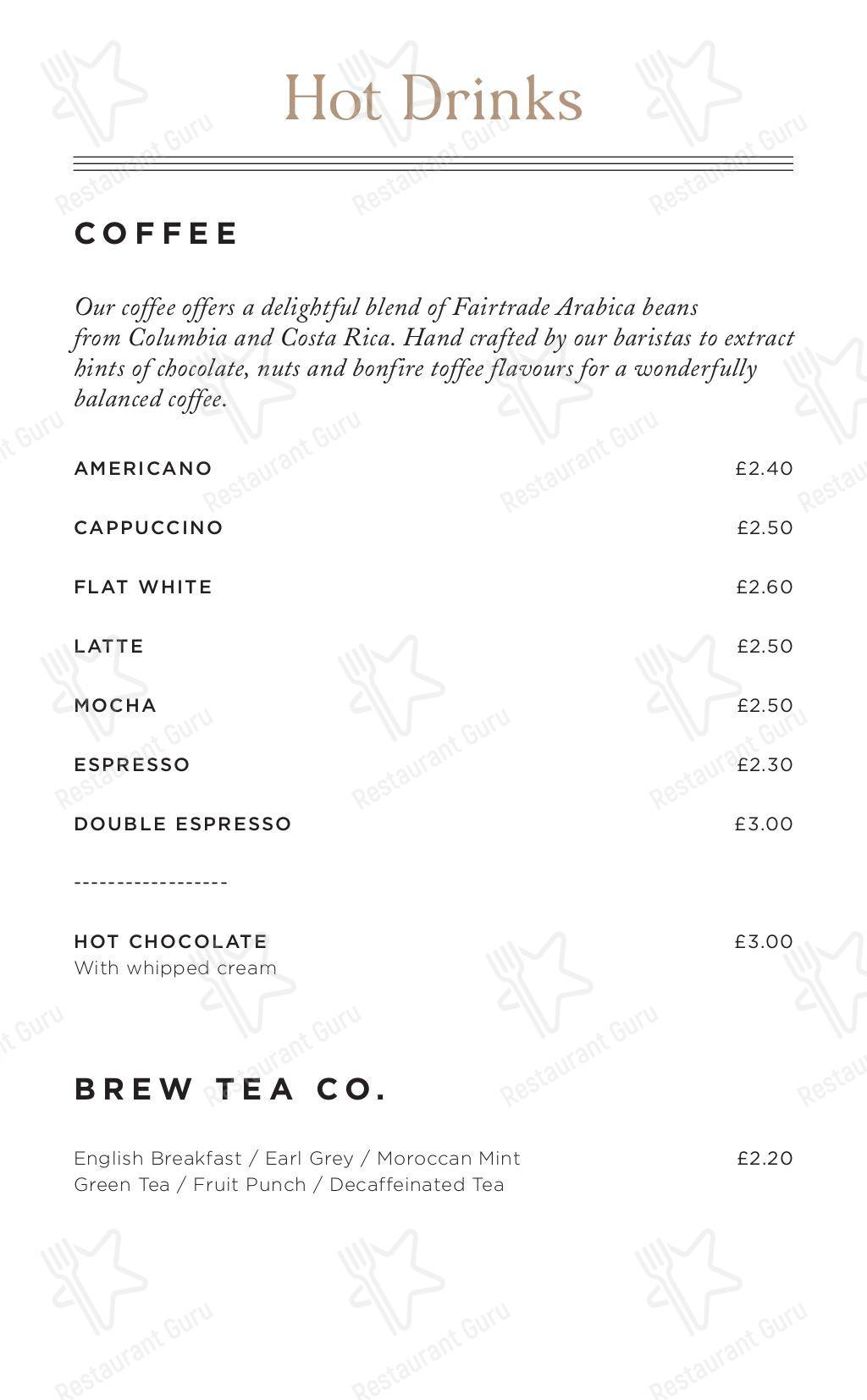 Menu at Curious Pig in the Parlour pub & bar, Crawley